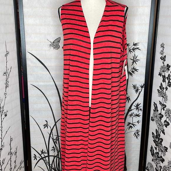 LuLaRoe | Jackets & Coats | Clearance Lularoe Joy Duster Vest Med ...